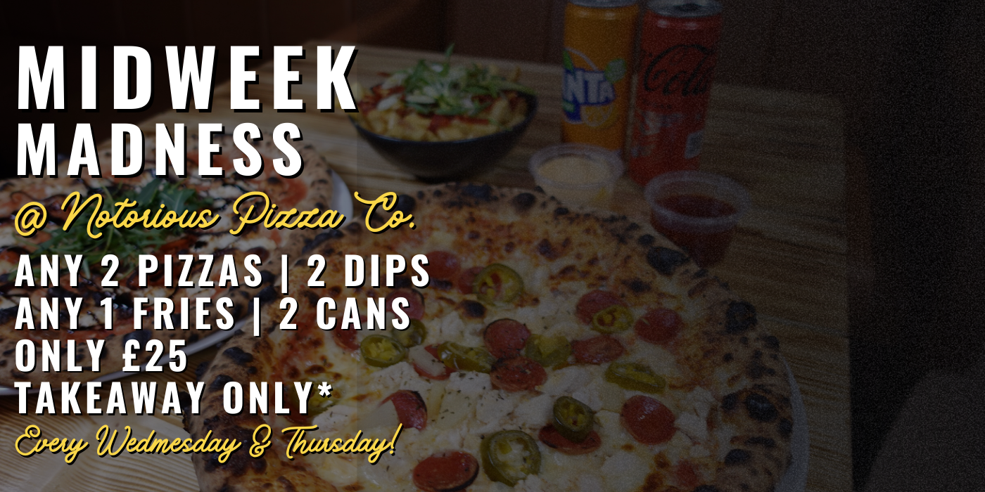 Notorious Pizza Co. | Magherafelt Restaurant | Pizza & Cocktails