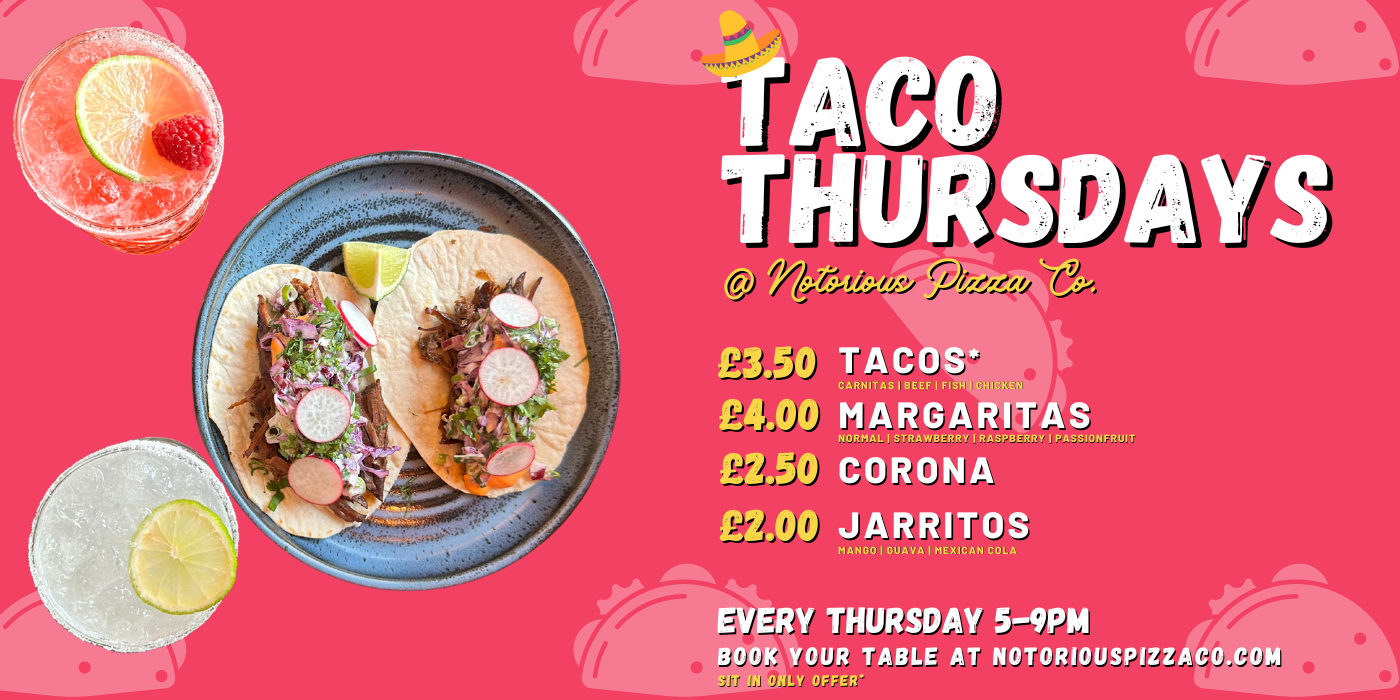 Notorious Pizza Co. | Magherafelt Restaurant | Pizza & Cocktails